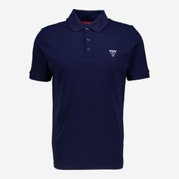 Guess Dunkelblaues Poloshirt mit Logo
