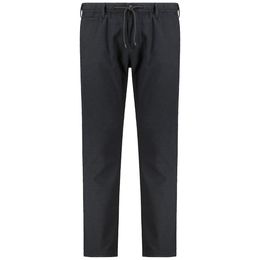 Große Größen s.Oliver Stretch-Hose im Chino-Stil Farbe grau/schwarz Größe: 42/34