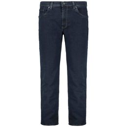 Große Größen Pioneer Megaflex-Jeans "Thomas", Tapered Fit Farbe dunkelblau Größe: 28