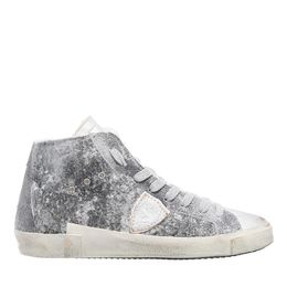 Philippe Model High-Top Sneaker - Prsx High Woman - Gr. 37 (EU) - in Silber - f&uuml;r Damen