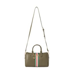 19V69 Italia Handtasche 'Filia' Damen Gr&ouml;&szlig;e One Size gr&uuml;n / oliv / rot / wei&szlig;