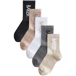 Baker By Ted Baker Socken Jungen Gr&ouml;&szlig;e 26.5/30.5 hellbeige / grau / schwarz / wei&szlig;