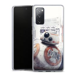 DeinDesign Galaxy S20 FE 5G Handy Silikon H&uuml;lle Case transparent Handyh&uuml;lle Star Wars Robot Merchandise Silikon Case