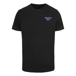 Mister Tee T-Shirt 'Memento Mori' Herren Gr&ouml;&szlig;e 4XL blau / schwarz / wei&szlig;