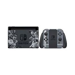 Nintendo Switch 32 GB [Super Smash Bros. Ultimate Edition inkl. Controller Grau/Grau, Konsole ohne Spiel] schwarz