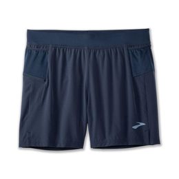 Brooks Sherpa 5" 2-in-1 Short Bekleidung Herren blau