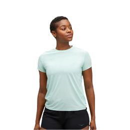 Hoka One One Hoka Airolite Run Short Sleeve Bekleidung Damen blau