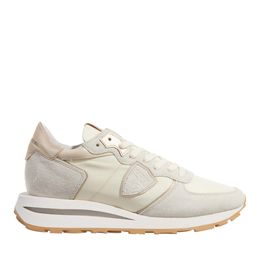 Philippe Model Low-Top Sneaker - Tropez Haute Low Woman - Gr. 38 (EU) - in Beige - f&uuml;r Damen