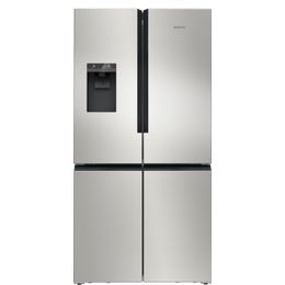 Siemens Multi Door "KF96DPPEA", Energieeffizienz: E (A-G), silber (geb&uuml;rsteter stahl antifingerprint), B:90,5cm H:183cm T:73,1cm, K&uuml;hlschr&auml;nke, Topseller