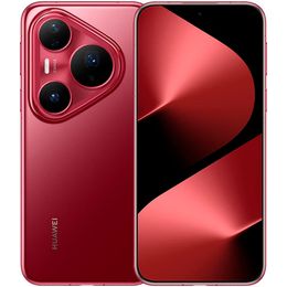 Huawei Smartphone "Pura 80 Pro", rot, B:10,1cm H:6,8cm T:18,9cm, Mobiltelefone