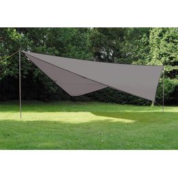 Sonnensegel High Peak "Tarp", grau, Sonnensegel, B/T: 400cm, Polyester, B:400cm H:200cm