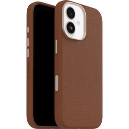 Otterbox Handyhülle "Symmetry Series Cactus Leather mit MagSafe für Apple iPhone 17", braun, Apple iPhone 17, Hüllen, Backcover, Schutzhülle, Handyschutzhülle, Case, Schutzcase, stoßfest
