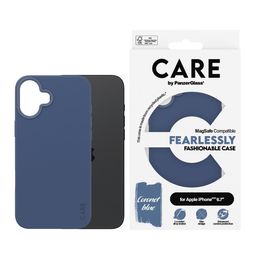 CARE BY PANZERGLASS Handyhülle "Fashionable Case für Apple iPhone 16 Plus", blau, B:11cm H:2cm T:20cm, Hüllen, Backcover, Schutzhülle, Handyschutzhülle, Case, Schutzcase, stoßfest