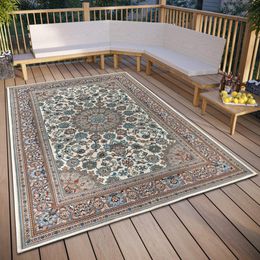 Teppich Hanse Home "Kadi", beige (beige,creme), B:240cm H:3mm L:340cm, Polyester, Polypropylen (PP), Teppiche, In-& Outdoor, Teppich, Wetterfest, Balkon, Garten, Wohnzimmer, Orient