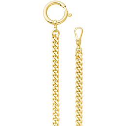 Regent Uhren Taschenuhrenkette REGENT "P-42", gold (goldfarben), Schmuck-Wechselteile, DamenB:6mm L:30cm, Messing, Damen, Herren, unsisex, ideal auch als Geschenk, Schmuck Uhrenarmband, B:6mm L:30cm