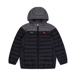 Steppjacke Ellesse "LOMBARDY 2 JNR PADDED JACKET", Jungen, Gr. 164 (14), schwarz, Steppware, Obermaterial: 100% Polyester, unifarben, hoch geschlossener Ausschnitt, eingesetzt eingefasste Kante, Jacken