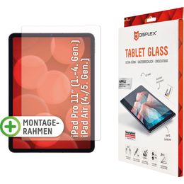 Displex Displayschutzfolie "Tablet Glass iPad Pro 11 (1/2/3)/Air (4)", transparent, B:10cm H:3cm T:25mm, Displayfolien