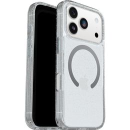 Otterbox Handyhülle "Symmetry Series Clear mit MagSafe für Apple iPhone 17 Pro", stardust, Apple iPhone 17 Pro, Hüllen, Backcover, Schutzhülle, Handyschutzhülle, Case, Schutzcase, stoßfest