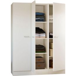 Schrank-Set Flex-Well "L-150-1010-000-Lucca", wei&szlig;, B:150cm H:200cm T:57cm, Kastenm&ouml;bel-Sets, Gesamtbreite 150 cm