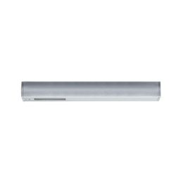 Paulmann Schienensystem-Einspeiser "URail Einspeisung Ende 161x18mm max. 1.000W", grau (chromfarben), B:16,1cm H:1,8cm T:1,8cm, Stromschienensysteme, Einzelspot, dimmbar, LED Seilsystem LED Schienensystem