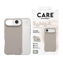 CARE BY PANZERGLASS Handyhülle "Samba MagSafe Case für Apple iPhone Air", vanilla, Apple iPhone Air, Hüllen, Backcover, Schutzhülle, Handyschutzhülle, Case, Schutzcase, stoßfest