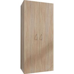 Kleiderschrank wimex "Multiraumkonzept idealer Schrank für dein Zuhause", braun (eiche sägerau, nachbildung), B:80cm H:185cm T:40cm, Spanplatte, Schränke, Schranksystem Wäscheschrank Garderobe Bestseller Otto´s Choice