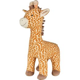 Kuscheltier Sterntaler "Giraffe Kaya XXL", braun (goldbraun), Plüschfiguren, KinderH:60cm L:44cm, Baumwolle, Polyester, H:60cm L:44cm