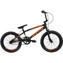 BMX-Rad Huffy "HX Pro 20-Zoll BMX Race Bike" Gr. 28, schwarz, Fahrräder, Kinder, 20 Zoll (50,80cm) hinten: 20 Zoll (50,80cm)