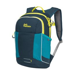 Fahrradrucksack Jack Wolfskin "KIDS MOAB JAM", blau (schwarz, sea), Rucksäcke, Jungen, Polyester