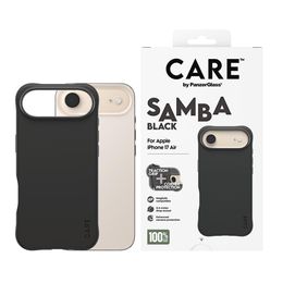 CARE BY PANZERGLASS Handyhülle "Samba MagSafe Case für Apple iPhone Air", schwarz, Apple iPhone Air, Hüllen, Backcover, Schutzhülle, Handyschutzhülle, Case, Schutzcase, stoßfest