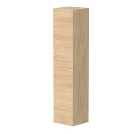 Hochschrank Welltime "Gama", light oak, B:35cm H:160cm T:35cm, MDF, Schränke, Breite 35 cm, Höhe 160 cm, FSC zertifiziert