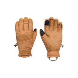 Fleecehandschuhe Quiksilver "Squad Glove", Herren, Gr. L, schwarz, Leder, Handschuhe