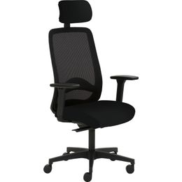 mayer Sitzmöbel Bürostuhl MAYER SITZMÖBEL "myTRITON", schwarz (schwarz, schwarz), B:70cm, Stühle