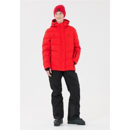 Skijacke WHISTLER "Cheno", Damen, Gr. 36, rot, 100% Polyester, unifarben, normal, ohne Ausschnitt, Jacken, wasserdicht und atmungsaktiv