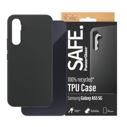 SAFE BY PANZERGLASS Handyhülle "Case für Samsung Galaxy A55 5G", schwarz, B:11cm H:2cm T:20cm, Hüllen, Handycover Backcover Schutzhülle Handyschutzhülle stoßfest kratzfest