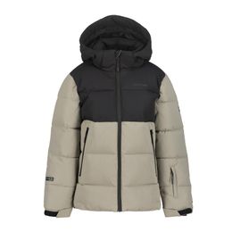 Skijacke Icepeak "Icepeak LOUIN JR", Kinder, Gr. 128, grau, Obermaterial: 100% Polyester, Jacken Skijacke