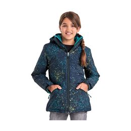 Outdoorjacke Killtec "KOW 197 GRLS JCKT", Jungen, Gr. 116, blau (navy), Obermaterial: 100% Polyester;Futter: 100% Polyester;Füllung: 100% Polyester, Jacken Outdoorjacke, Wasserdicht, atmungsaktiv, verstellbar, Fleece-Futter