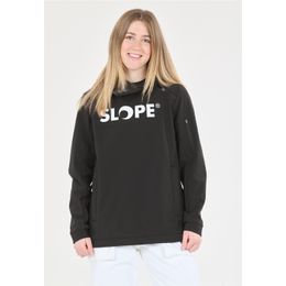 Skijacke SLOPE "Fletcher", Damen, Gr. M, schwarz, 92% Polyester, 8% Elasthan, unifarben, normal, ohne Ausschnitt, Jacken Skijacke, mit wasserdichter Membran