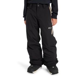 Snowboardhose Quiksilver "Snow Down", Jungen, Gr. 16, schwarz, 100% Polyester, Hosen