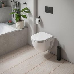 Duravit D-Code Toilette wandh&auml;ngend Compact Ausf&uuml;hrung kurz, 45150900A1, Compact