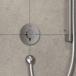 Hansgrohe ShowerSelect Comfort S Unterputz-Duscharmatur mit Thermostat, 15553000,