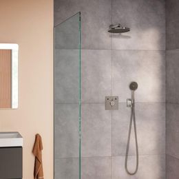 Hansgrohe LivaFine Unterputz-Duschsystem mit Mischer, Einhebelmischer, 15627000#Set1,