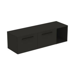 Ideal Standard i.life B Waschtischunterschrank ohne Ausschnitt, 2 Ausz&uuml;ge, T5841NV,