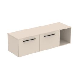 Ideal Standard i.life B Waschtischunterschrank ohne Ausschnitt, 2 Ausz&uuml;ge, T5841NF,