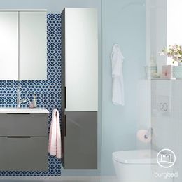 Burgbad Eqio Hochschrank, 2 T&uuml;ren, HSKW035RF2010G0200,
