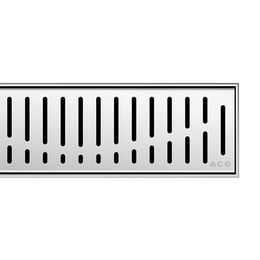 ACO HAUSTECHNIK ShowerDrain C Wave Abdeckung f&uuml;r Duschrinne, 9010.88.61,