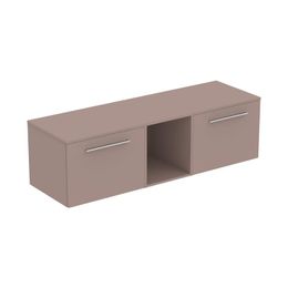 Ideal Standard i.life B Waschtischunterschrank ohne Ausschnitt, 2 Ausz&uuml;ge, T5846NH,