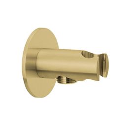 Herzbach Design iX PVD Brausehalter mit Schlauchanschluss, 21.995200.1.41,