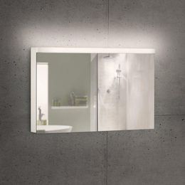 Schneider LOW basic Spiegelschrank, 2 T&uuml;ren, 171.320.02.0201, LOB 120/2/LED