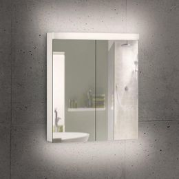Schneider LOW plus Spiegelschrank, 2 T&uuml;ren, 172.063.02.0201, LOP 60/2/LED/L